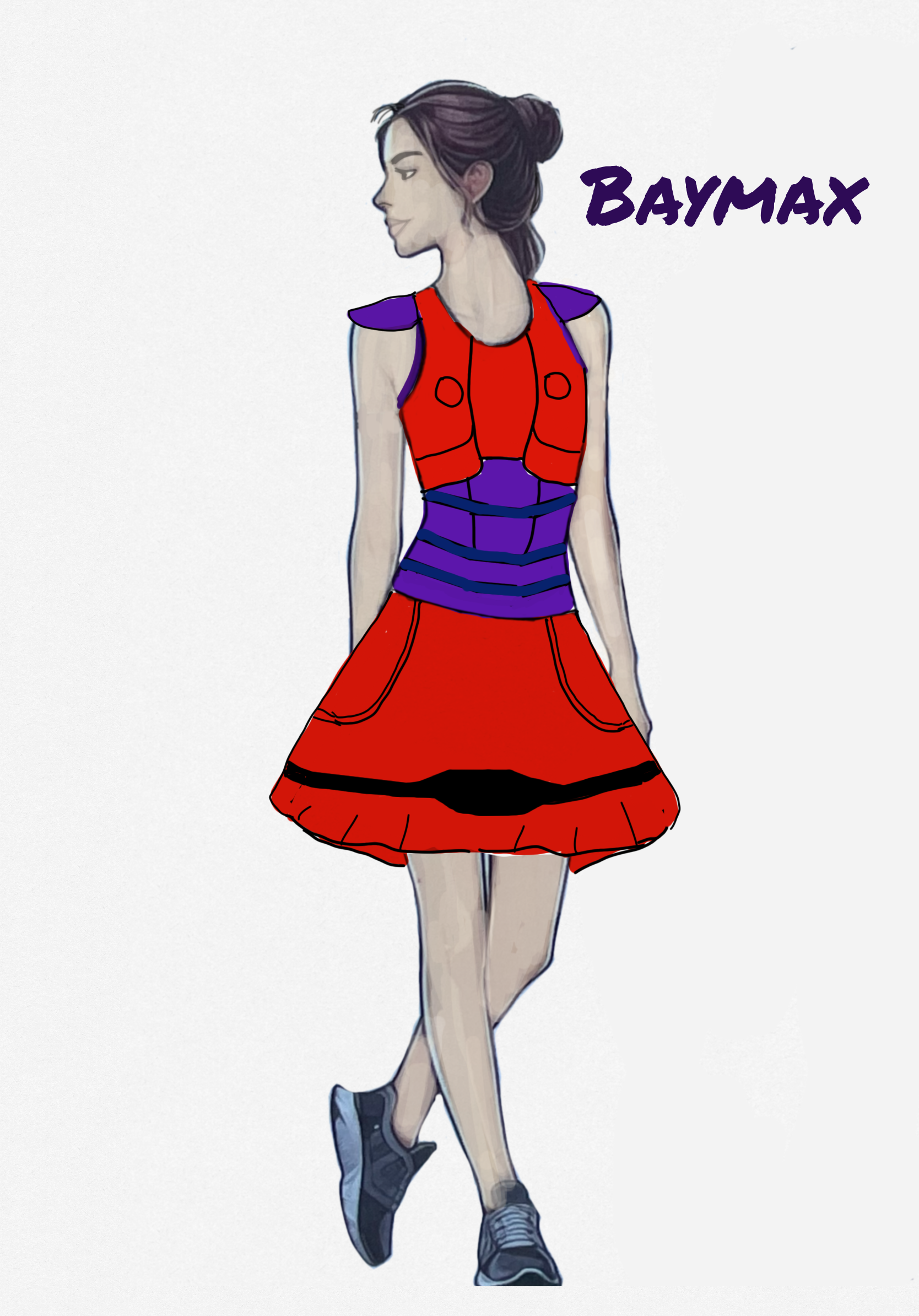 Custom Commission for Alani: Baymax – iGlow Running